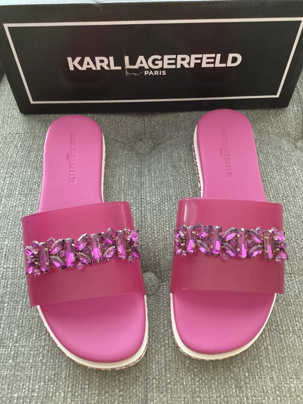 Karl Lagerfeld | Shoes | Karl Lagerfeld Paris Womens Bijou Embellished ...